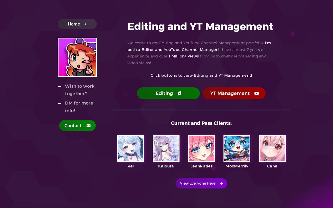 Pixel's Editing Portfolio